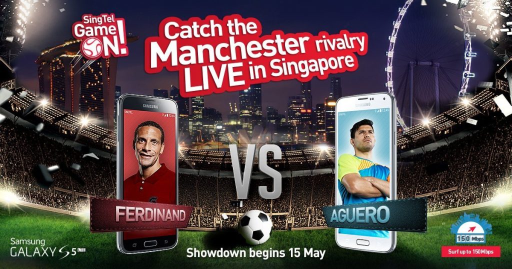 SingTel Game On! Campaign Visual (Banner) - justsaying.ASIA